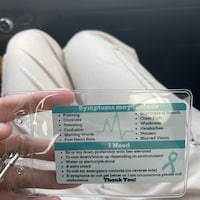 Alzheimer’s Dementia Awareness Medical ID Alert Card, Dementia Patient ...