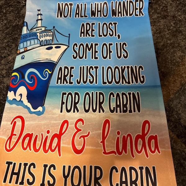 Cruise Control Door Sign, Cruise Door Decoration, Personalized Door ...