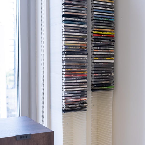 CD Cases Tray (holds 18 in a 1x18 Layout) Storage/holder/stand/rack/box ...