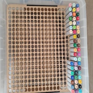 Copic Ciao Marker Grid Storage for Carts - Etsy