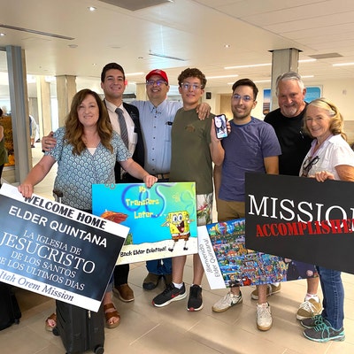 LDS Missionary Welcome Home Mission Accomplished, Returned With Honor ...