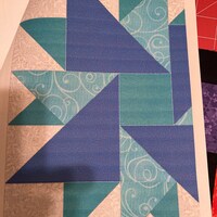 Digital PDF Quilt Block Pattern|double Aster Quilt Block Pattern|modern ...
