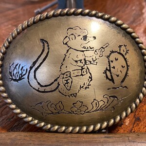 Elongated Brass Buckle - Etsy