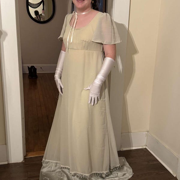 Digital PDF Pattern for Regency Dress - Mix and Match Regency Dress ...
