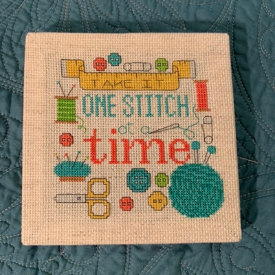 Modern Cross Stitch One Stitch at a Time Cross Stitch Pattern Instant ...