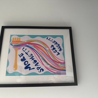 Manifest Hand Print Bedroom Print Self Love Nail Salon Decor ...