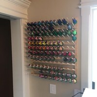 144 Spool Thread Rack-2 Inch Spacing Thread Storage, Thread ...