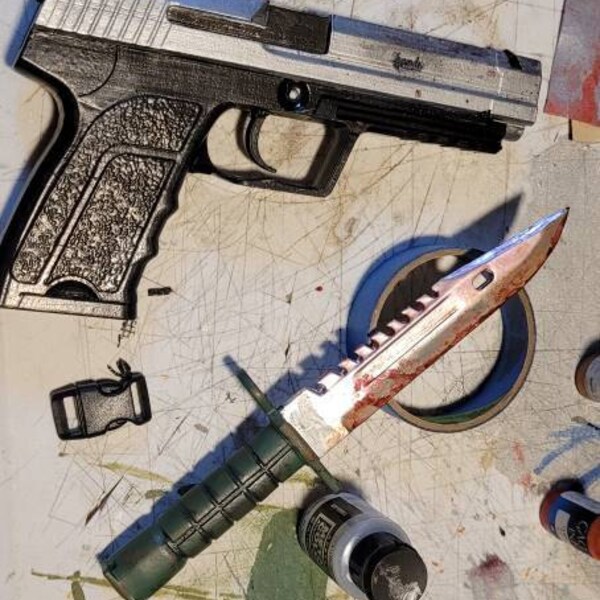 3D Models Full Set of Cosplay Armor and Plasma Cutter Dead Space 2023 ...