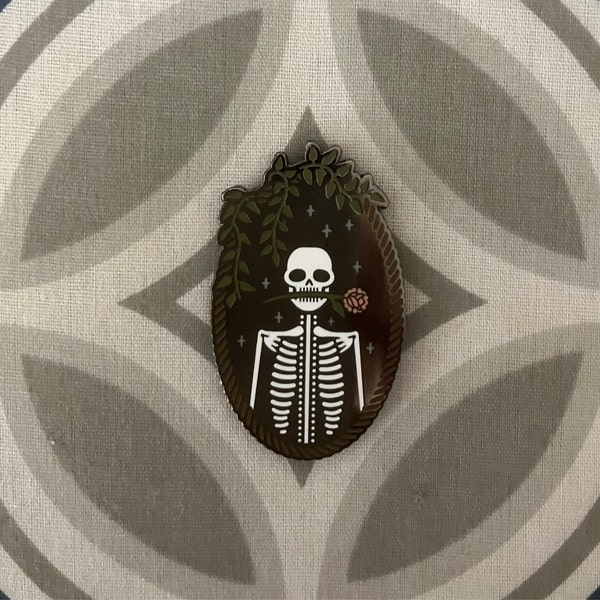 Alligator Venus Fly Trap Enamel Lapel Pin / Artist Series Pin by Jared Tuttle / Gold Botanical ...