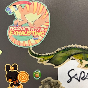 Anomalocaris / Handmade Vinyl Sticker / Abnormal Shrimp Cambrian ...