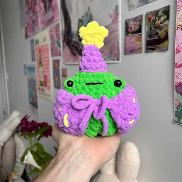 Wizard Frog Crochet Pattern / Magic Frog Crochet / US PDF Pattern ...
