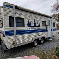 Nature Themed Decal for RV and Motorhome. Sticker for Camper. Large ...