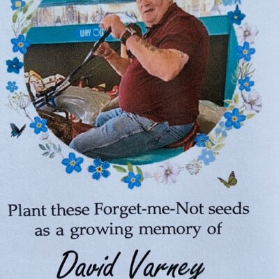 Personalised Teacher Forget Me Not Seed Gift End of Year - Etsy UK