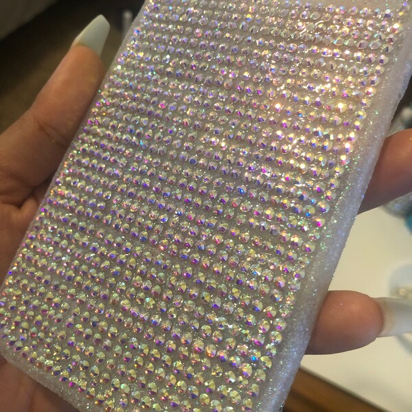 US Seller] Crystal AB/AB Crystal/flat Back Rhinestones /crystal Bulk ...