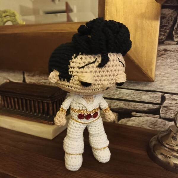 Elvis Presley Crochet Pattern, Amigurumi Pattern, PDF English Pattern ...