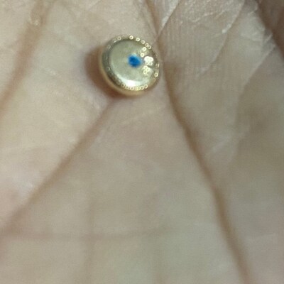 14K Solid Gold Scapular Pendant Necklace Yellow Gold Scapular Necklace ...