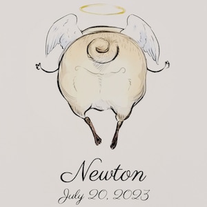 Donut Fisher Pug Art Print Funny Art With Pugs and Donuts, Gone Fishing ...