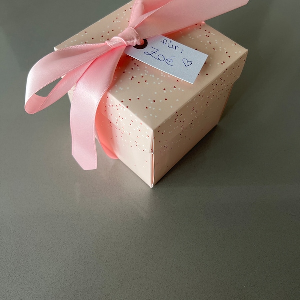 Birthday Gift, Explosion Box Pink, Gift for Girlfriend, Wedding Gift ...