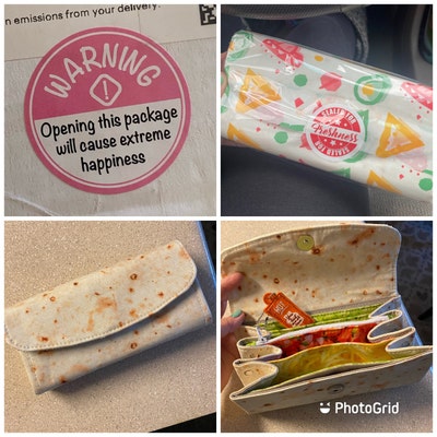 Burrito Wallet - Etsy