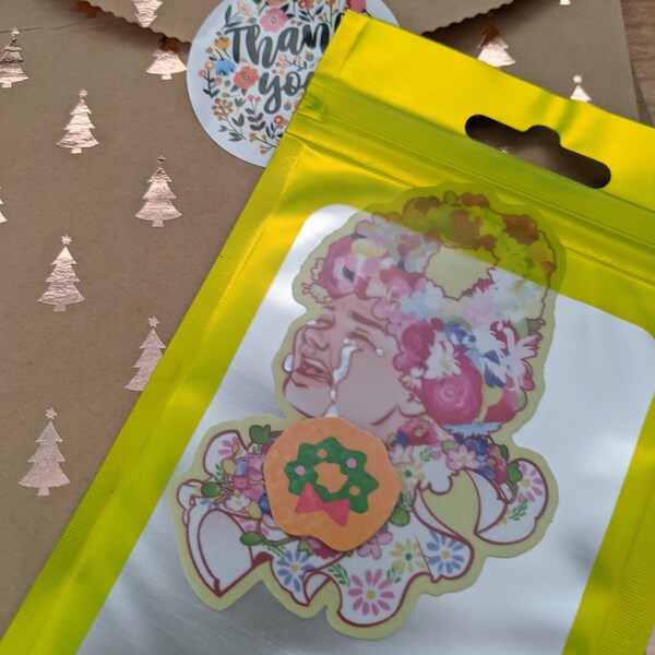 A24 MIDSOMMAR Crying May Queen Dani Ardor Florence Pugh Flower Crown ...