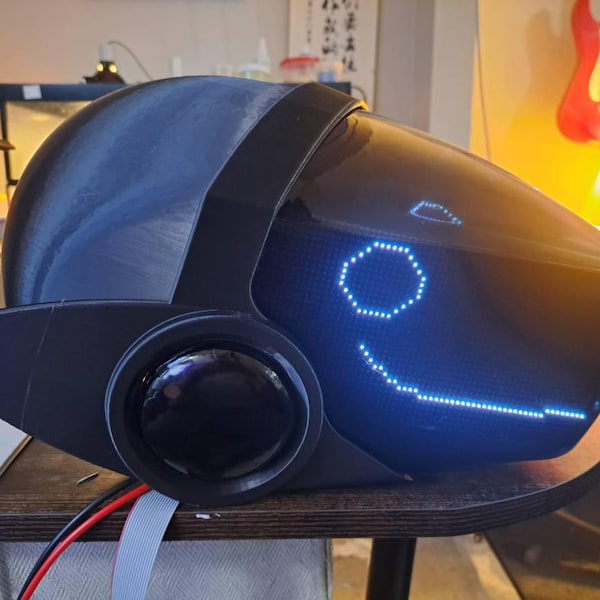 Protogen Head MK3 Starter Kit Protofrenz — WF1 HUB75 LED, Fully ...