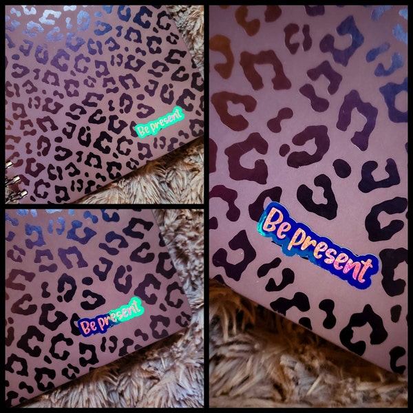 Two Tone Name Sticker - Custom Double Layer Pattern Decal - Two Color ...