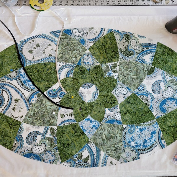 Sunny Dream 2 Tablerunner Pattern - Stained Glass Technique - Etsy