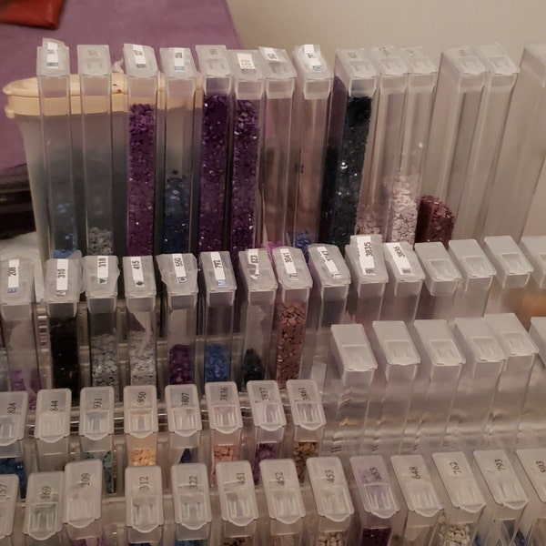 6" or 6-1/2" Clear Flip Top Containers - Seed Bead Storage, Candy Favor ...