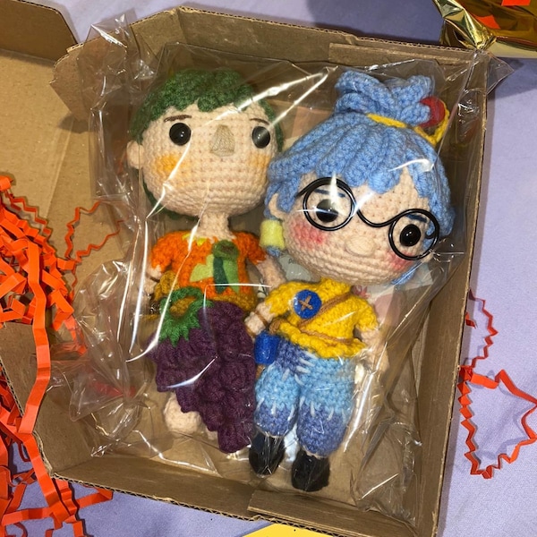 It Takes Two May and Cody Crochet Dolls, Amigurumi May and Cody, It Takes Two Amigurumi - Etsy