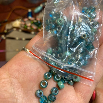 Bead Pack for RUBY 87 Victorian Earrings Free Tutorial by Deb - Etsy