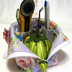 PDF PATTERN for Catch-all Cutie Sewing Organizer Zipper Bag | Etsy Canada