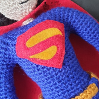 PDF CROCHET PATTERN Superhero Doll // Amigurumi Crochet Pattern ...