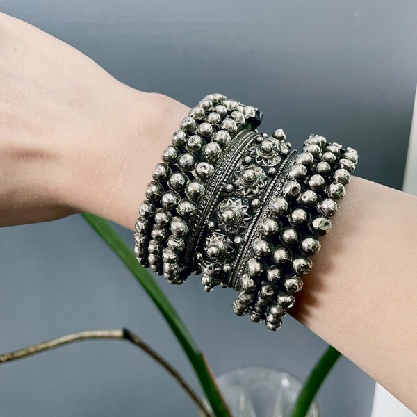 Antique South Indian High Grade Silver Openable Prayer Box, Indian ...