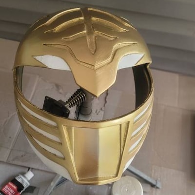 Red Power Ranger Helmet 1993 DIY Kit Life-size Scale Collectable ...