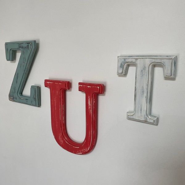 Large Wooden Letter - Giant Letter - Custom Letter - Decorated Letter ...