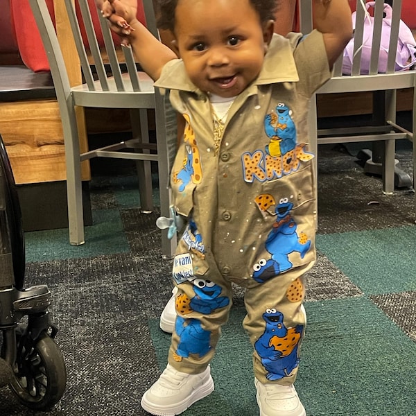 Customized Kids Dickies Dress, or Jumpsuit - Etsy