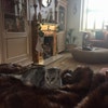 Raynard Faux Fur Throw, Fake Fur Blanket for Bed or Sofa With Brown ...