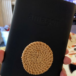 Rattan Popsocket/kindle Grip - Etsy