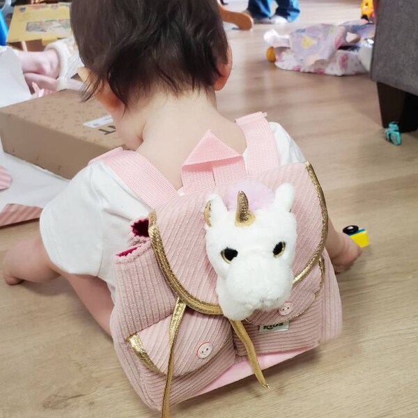 Toddler Backpack Preschool Kids Backpack W Plush TEDDY Bear Stuffed Toy ...