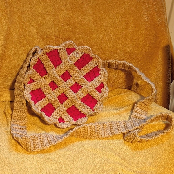 Cherry Pie Purse Crochet Pattern: Cottagecore Bag (instant Download) - Etsy