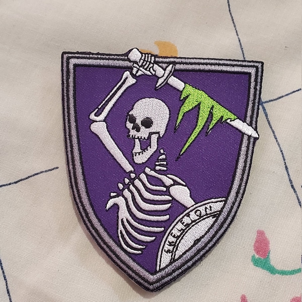 Ace Combat 7 Inspired, Skeleton Squadron, Military Morale Patch - Etsy