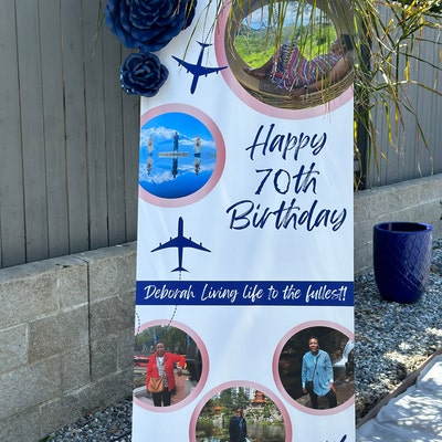 Custom Wedding Retractable Banner Stand INCLUDED With Full Color Print ...