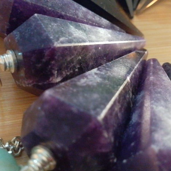 Bulk Angelite Pendulums | Gemstone Dowsing Pendulum | Wholesale ...