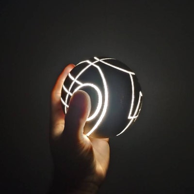 Egyptian Night Light, Egyptian Obelisk With Hieroglyphs, LED Table Lamp ...