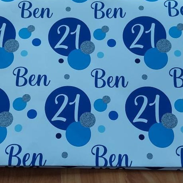 Personalised Thomas and Friends Wrapping Paper | Gift Wrap | Customised ...