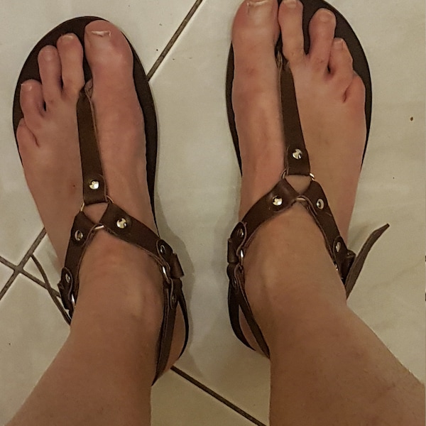 Spartacus Gladiator Roman Grecian Spartan Mens Brown Sandals, - Etsy