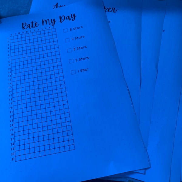 Weather Tracker - PRINTABLE Journal Page - Planner Page - Yearly ...