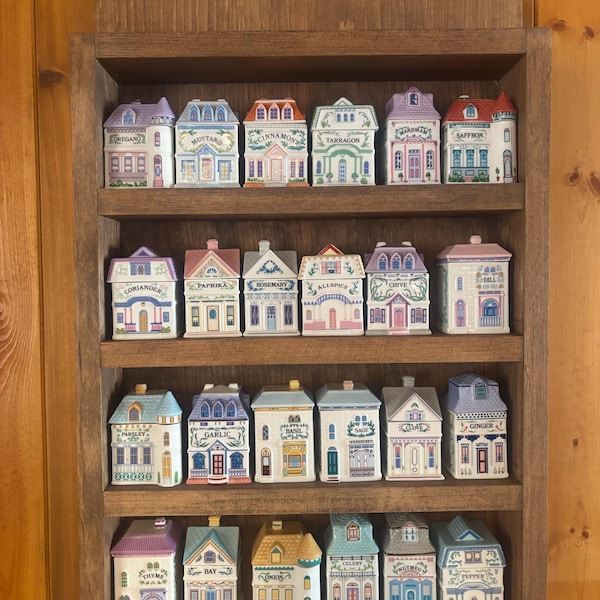 Lenox Spice Rack Shelf | Handmade Solid Wood Lenox Spice Rack Shelf ...