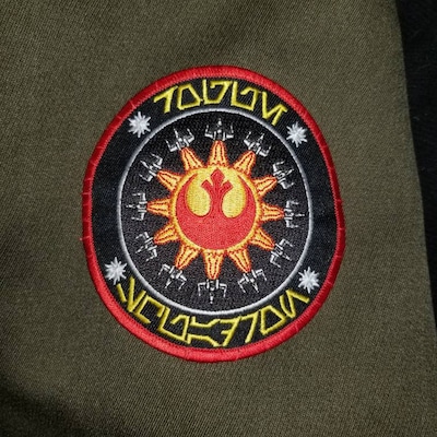 Star Wars X-wing Rogue Squadron classic 4 Patch in Aurebesh Rogue One ...