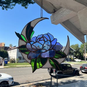 Eclipse Stained Glass Large Panel Pattern. Intermediate Stained Glass ...